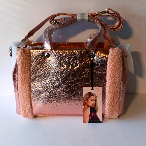 Paris Hilton | Bags | Paris Hilton Womens Shearling Tote | Poshmark